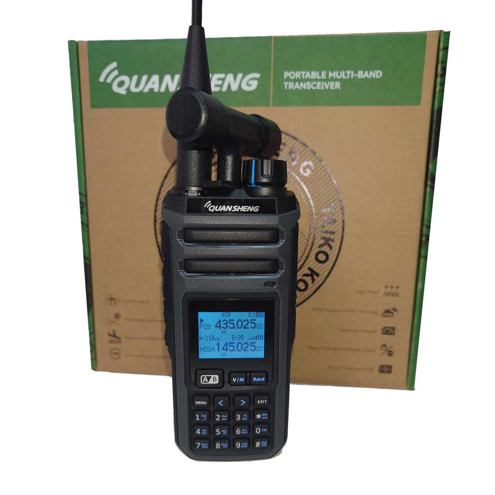 Quansheng TK11 (5) Wideband Handheld Transceiver – Sinotel UK