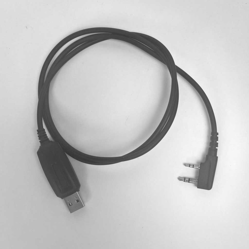 USB Programming Cable for Quansheng TK11, UV-K5 (8) & UV-K6 handheld t ...